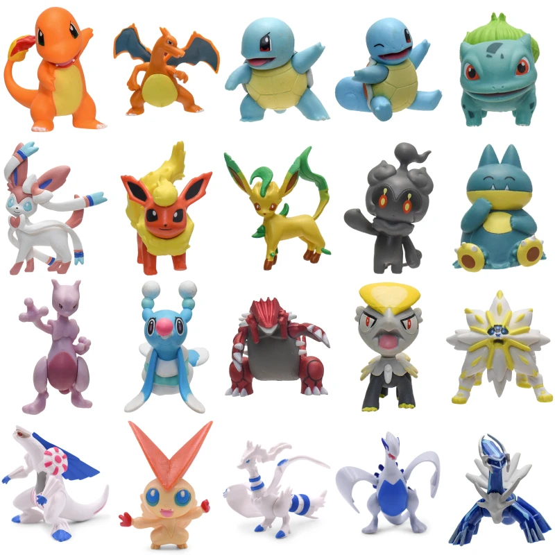 24-stili-Pokemon-Squirtle-Charmander-Charizard-sylvion-Leafeon-Action ...