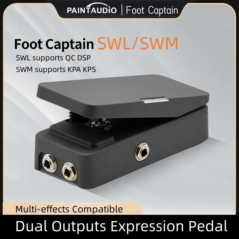 PAINTAUDIO-Paint-Audio-Foot-Captain-SWL-SWM-Dual-Outputs-Expression-Pedal-Multi-effects ...
