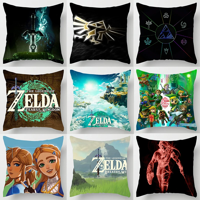 The Legend of Zelda: Tears of the Kingdom Action Figure Pillow Case ...