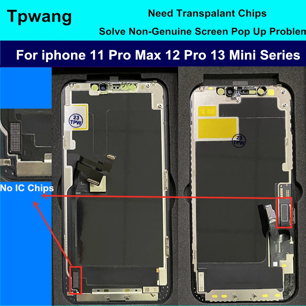 NO-TOUCH-IC-Chips-Incell-OLED-Screen-Display-For-iPhone-11-11-Pro-Max ...