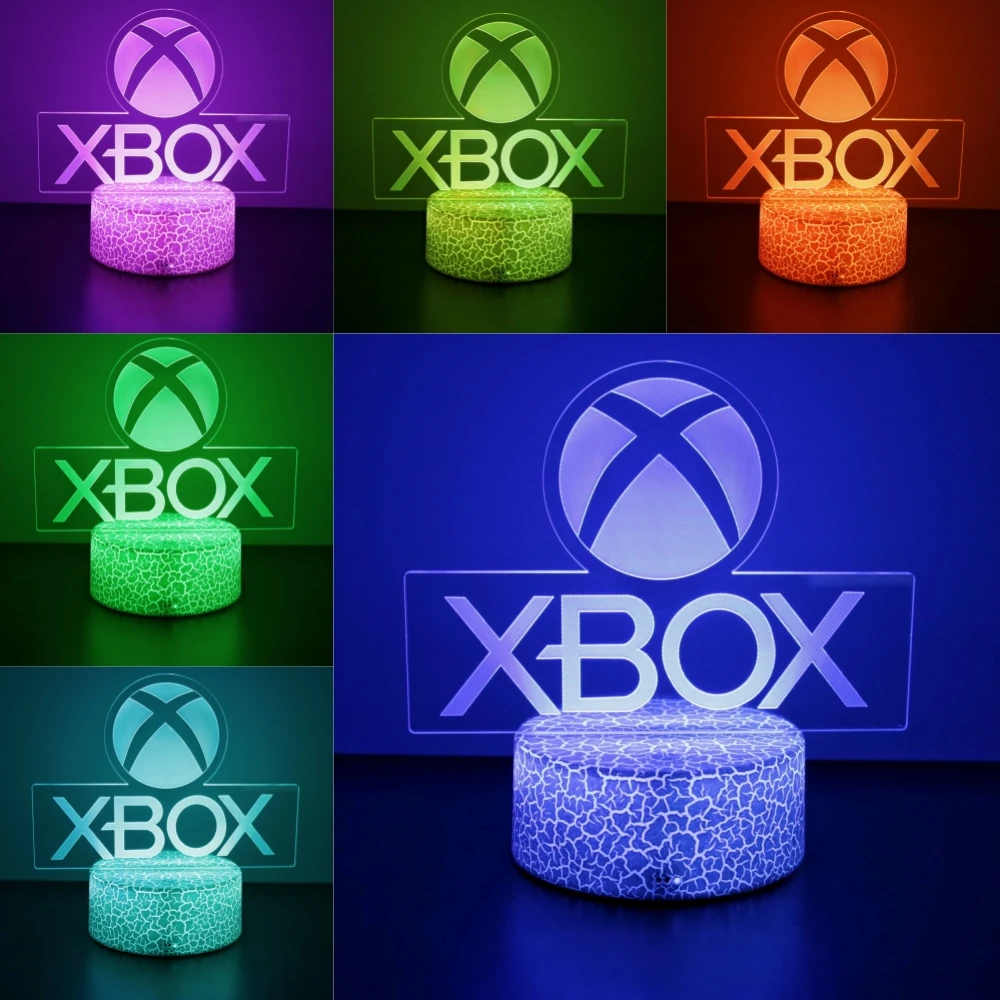 Gaming-Lamp-3D-Night-Light-For-XBOX-Gaming-Room-Desk-Setup-Lighting ...