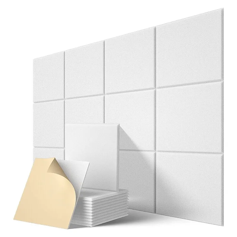 12Pack-Self-Adhesive-Acoustic-Wall-Panels-Square-Sound-Proof-Foam ...