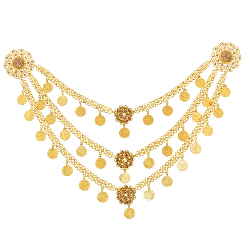 Coins-Women-Body-Chains-Multilayer-Bohemian-Carved-Hollow-Glossy-Metal ...