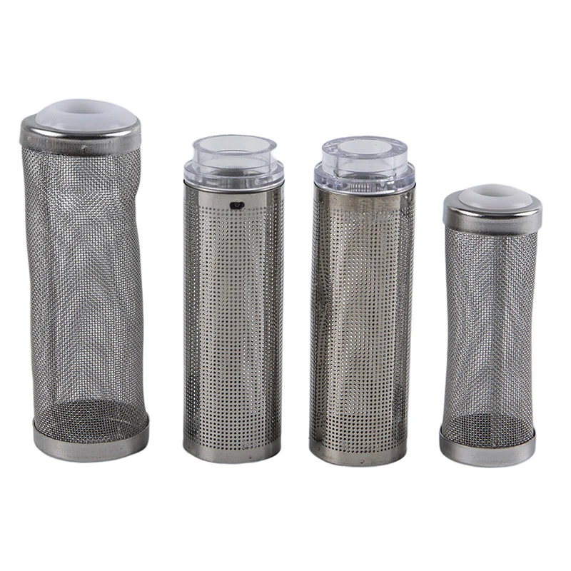 Aquarium-Inflow-Inlet-Filter-Stainless-Basket-Mesh-Net-Filter-Guard ...