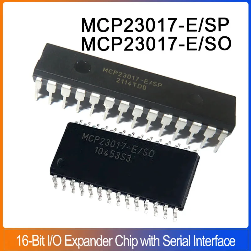 MCP23017-DIP-28-MCP23017-E-SP-MCP23017-E-SO-SOIC-28-MCP-23017 ...