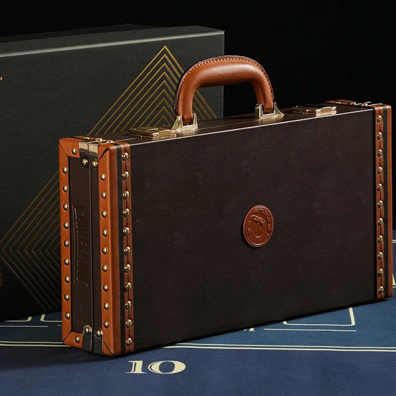 Premium-300PCS-Poker-Chips-Case-Luxury-Container-Portable-Gambling ...