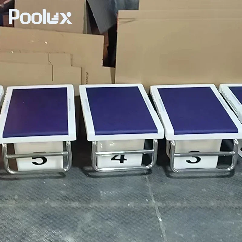 2024-Poolux-High-quality-swimming-pool-stainless-steel-starting-block ...