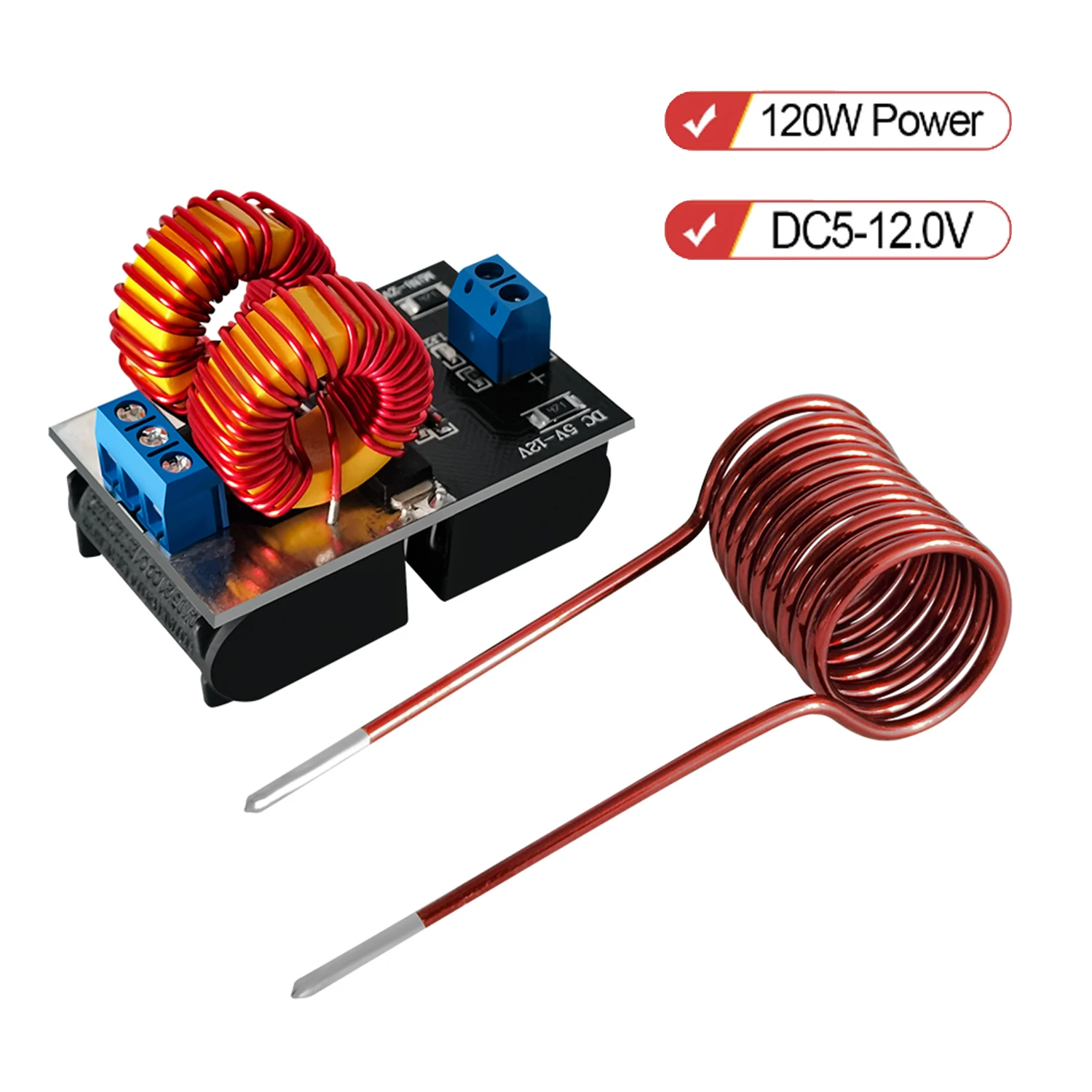 1000W ZVS Induction Heating Board Module Low Voltage HeaterCoil Flyback ...