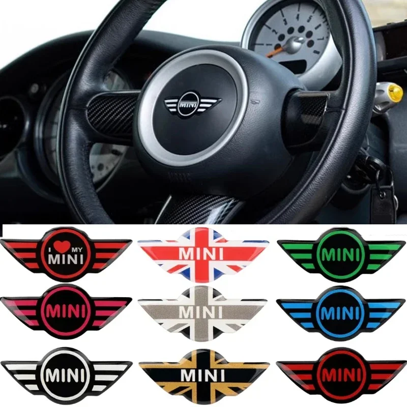 1pc-Car-Steering-Wheel-Sticker-Emblem-Logo-for-Mini-Cooper-John-Cooper ...