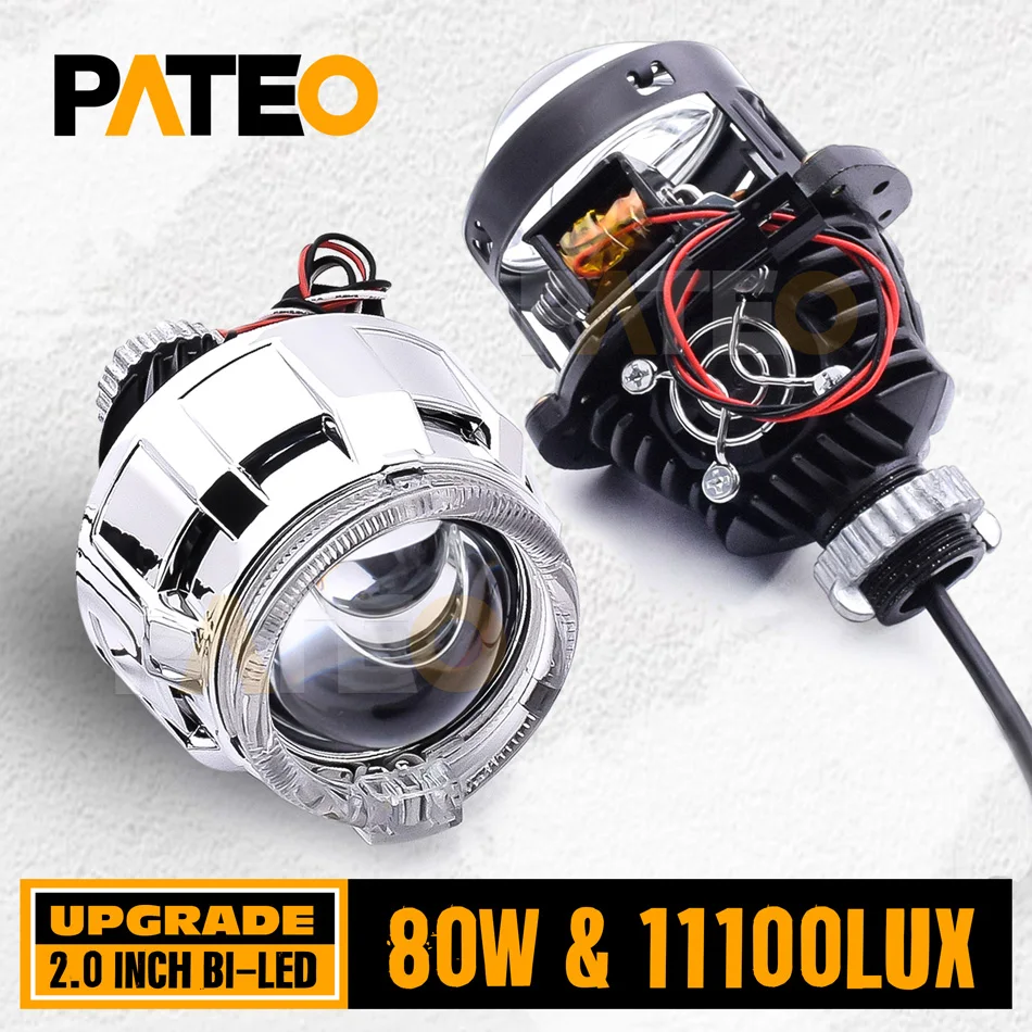 Proyector-de-faro-con-lentes-Bi-LED-de-2-pulgadas-con-proyector-de-ojo ...