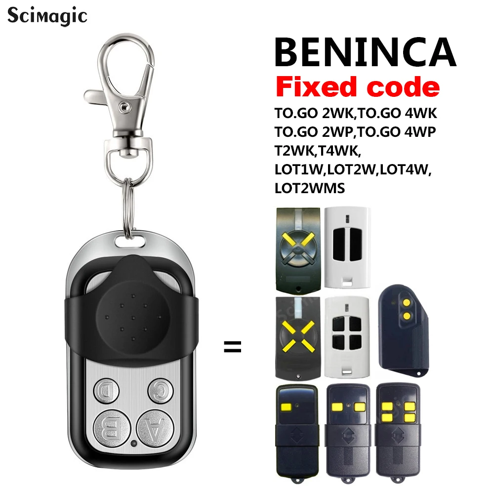 Beninca To Go 2Va 4Va Garázs Ajtó Távirányító 433,92Mhz Arc Kód – FIXO.hu