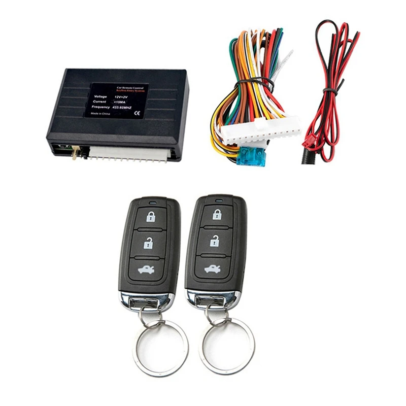 Car-Remote-Central-Door-Lock-Keyless-System-Remote-Control-Car-Alarm ...