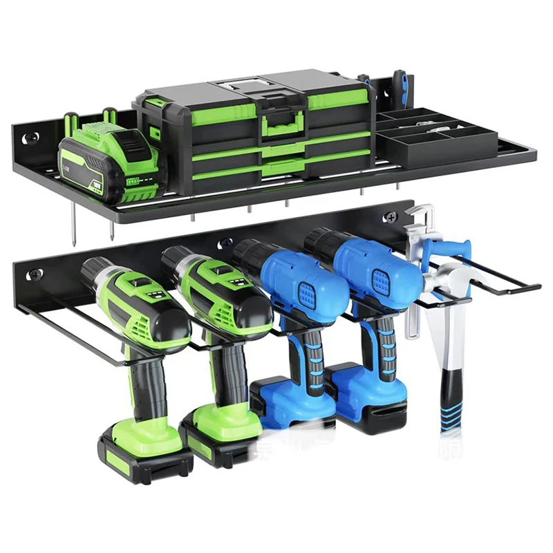 Iron-Hand-Electric-Drill-Rack-Screwdriver-Tool-Rack-Wall-Mounted ...