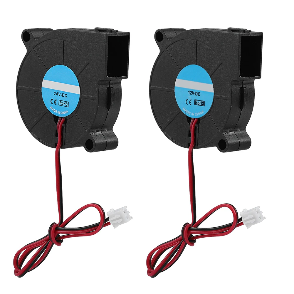 5015 12V / 24V Turbo Fan 50*50*15mm Turbo Fan Blower Cooling Fan Super ...