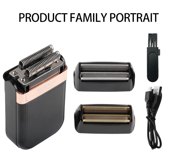 Dorée longue tondeuse à cheveux électrique sans fil 0mm, ensemble ...