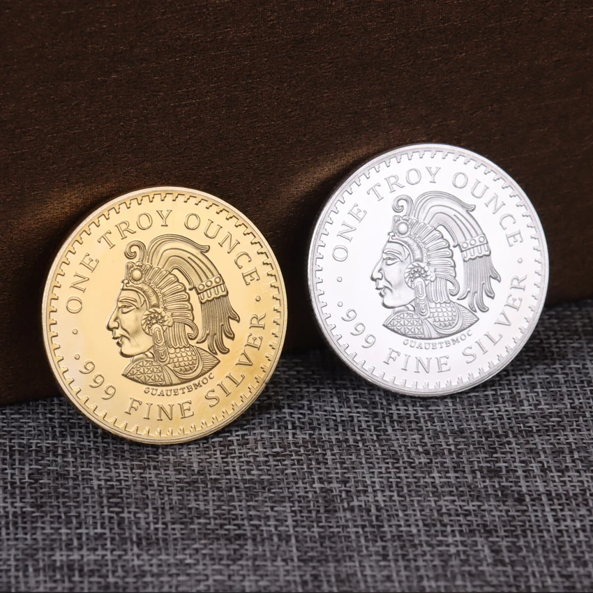R-plica-de-regalos-de-A-o-Nuevo-moneda-Maya-mexicana-1oz-calendario ...