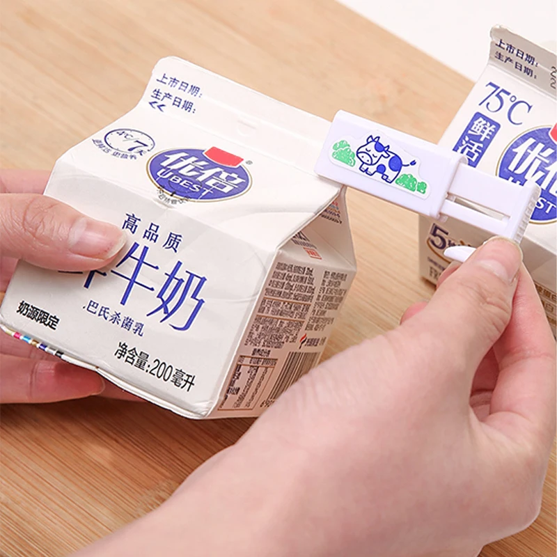 2Pcs-Plastic-Japanese-Style-Milk-Box-Sealing-Clip-Boxed-Beverage ...