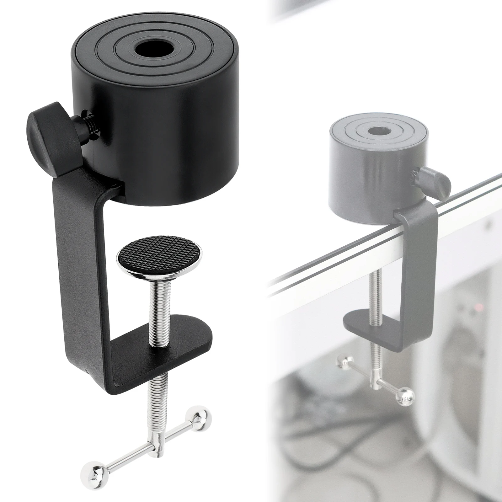 Desk-Clamp-Table-Mount-Clamp-Mic-Clamp-Holder-for-Microphone-Arm-Stand ...