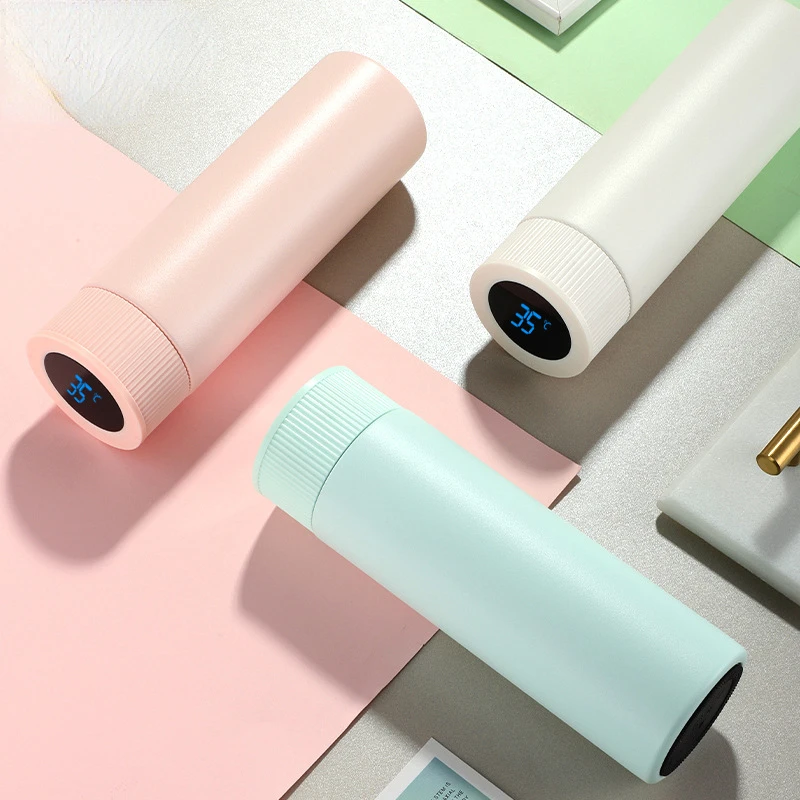 Youpin 400ml Smart Plastic Insulation Cup Digital Temperature Display ...