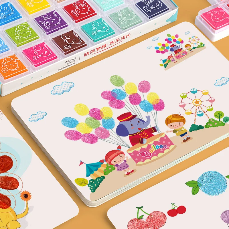 DIY Finger Painting Drawing Toys – Barking Kat Design
