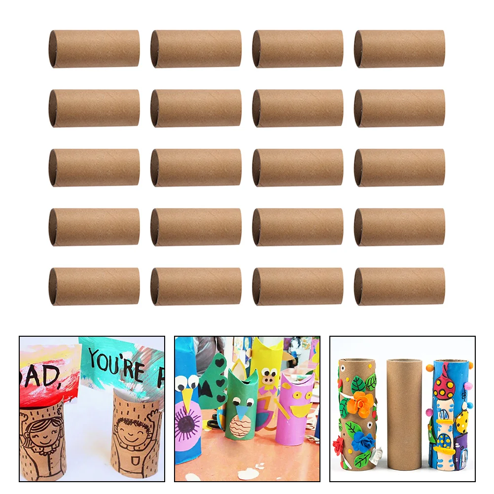 20Pcs-Paper-Tubes-Craft-Cardboard-Diy-Rolls-Round-Cylinder-Tube-Crafts ...