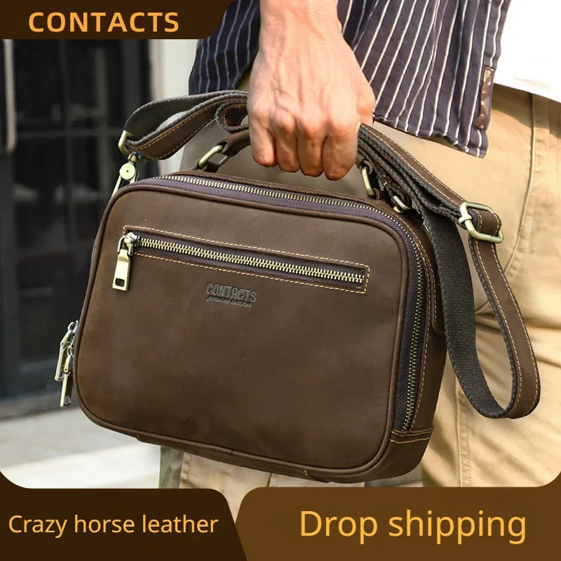 Brand-men-s-bags-vintage-crazy-horse-cowhide-tote-bags-Cowhide-men-s ...