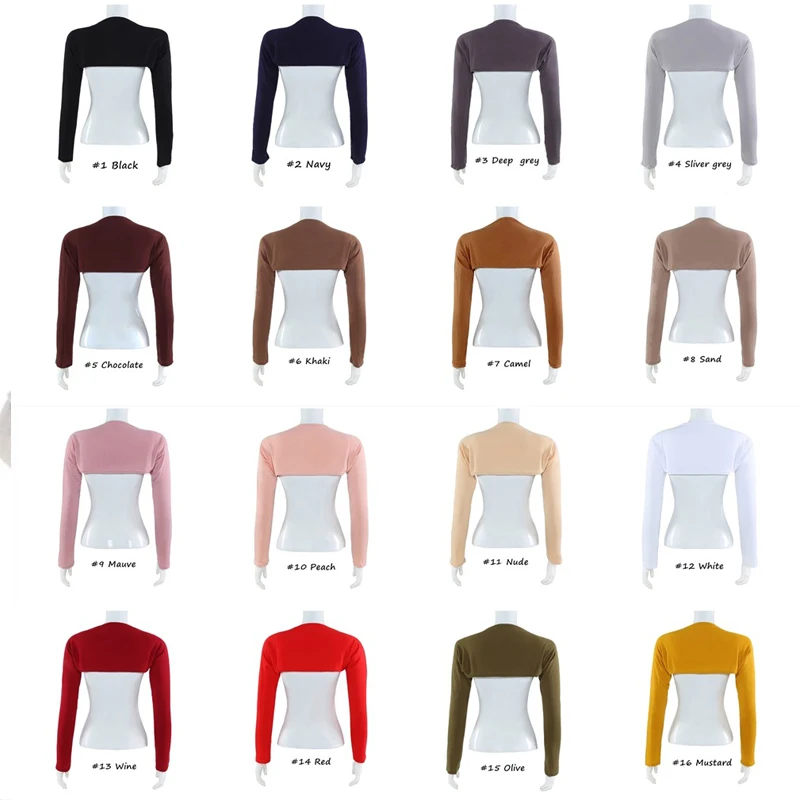 Muslim-Women-Shrug-Arm-Warmers-Sleeves-Mangas-Para-Brazo-Mujer-Black ...