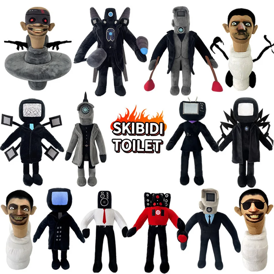 Skibidi-Toilet-Plush-28cm-Anime-Plush-Toy-Peluches-Toy-Stuffed-Animals ...