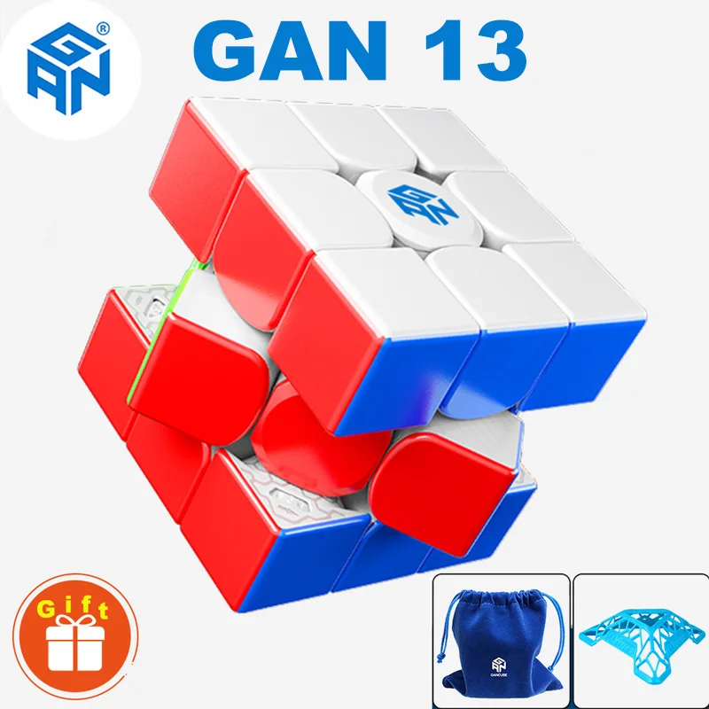 Cubo magnético GAN13 M, 3 × 3, cubo mágico Maglev UV 3x3 GAN 13, rompecabezas profesional de ...