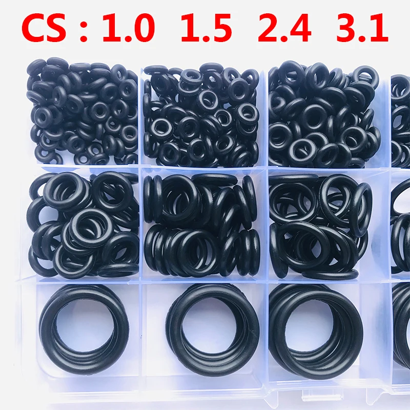 NBR-Black-O-ring-Rubber-Gaskets-kit-Nitrile-Rubber-High-Pressure-O ...