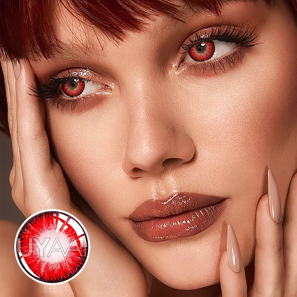 Red Eye Contacts Realistic