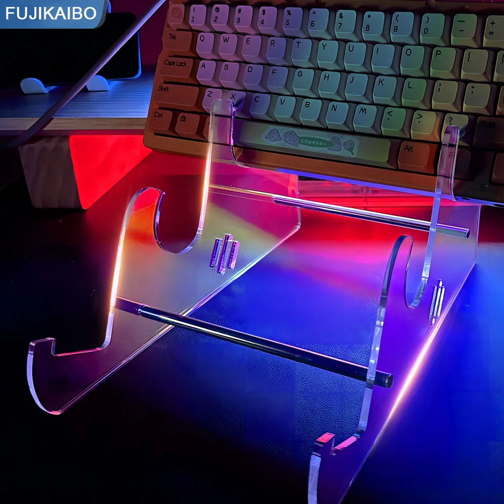 Keyboard-Display-Stand-Transparent-Durable-Acrylic-Keyboard-Stand-For ...