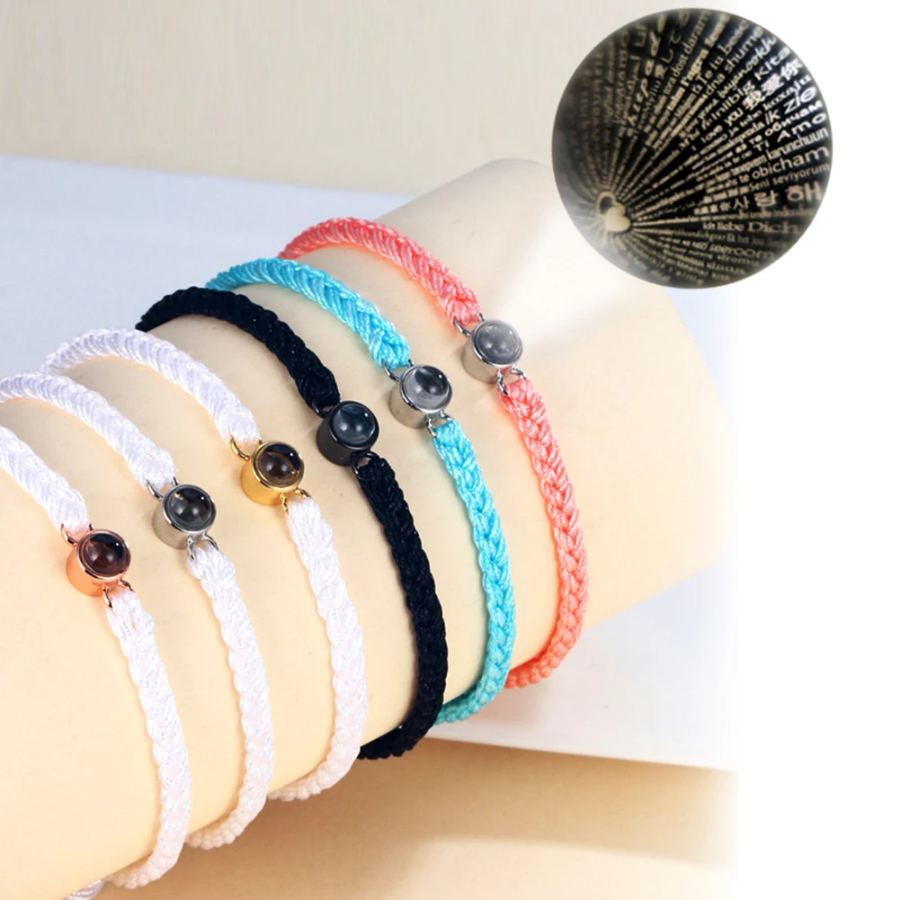 Pulseras-de-proyecci-n-de-pulsera-con-foto-c-rculo-personalizado-de ...