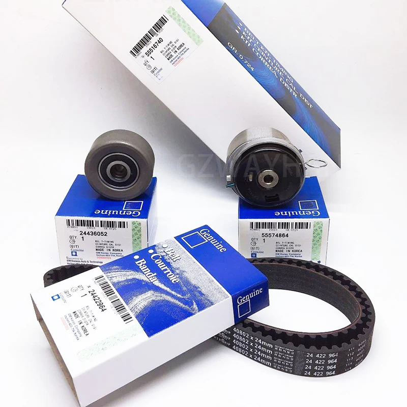 3pcs/set Timing Belt Kit OEM 55574864 24436052 24422964 For Chevrolet ...