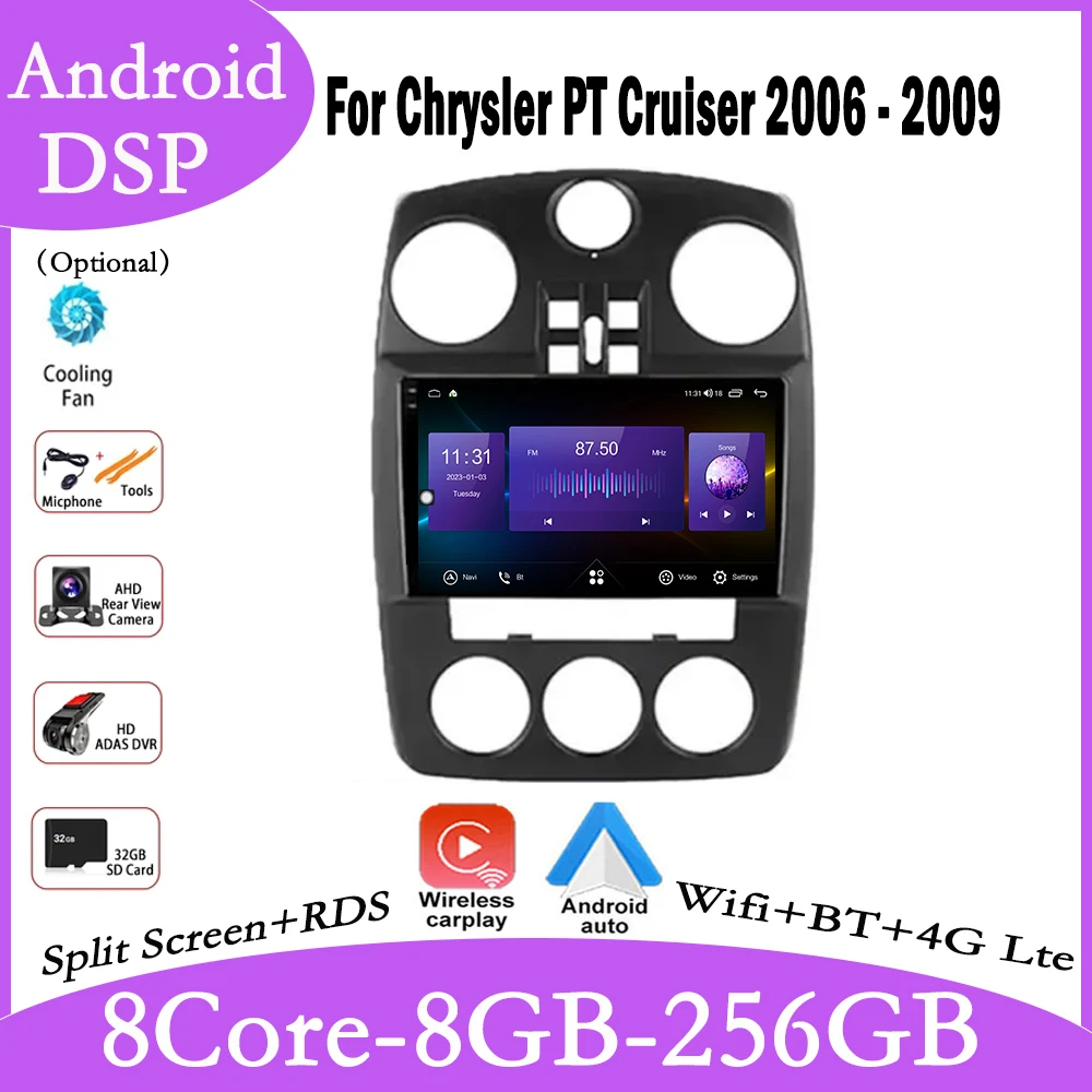 9-lnch-For-Chrysler-PT-Cruiser-2006-2009-Car-Multimedia-Player-DSP ...