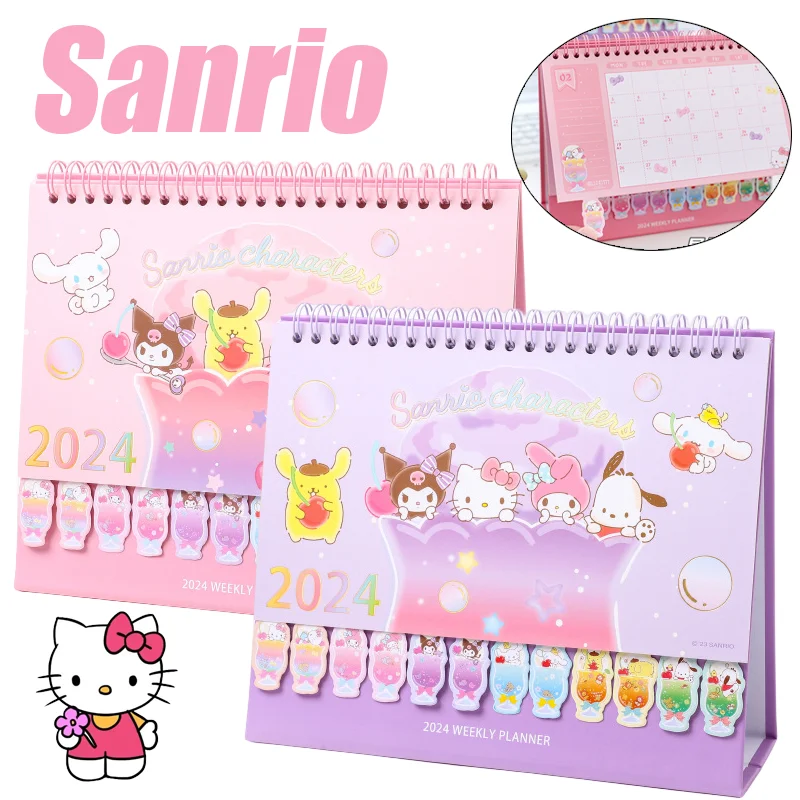 Sanrio-Cartoon-Desk-Calendar-Material-escolar-e-de-escrit-rio ...