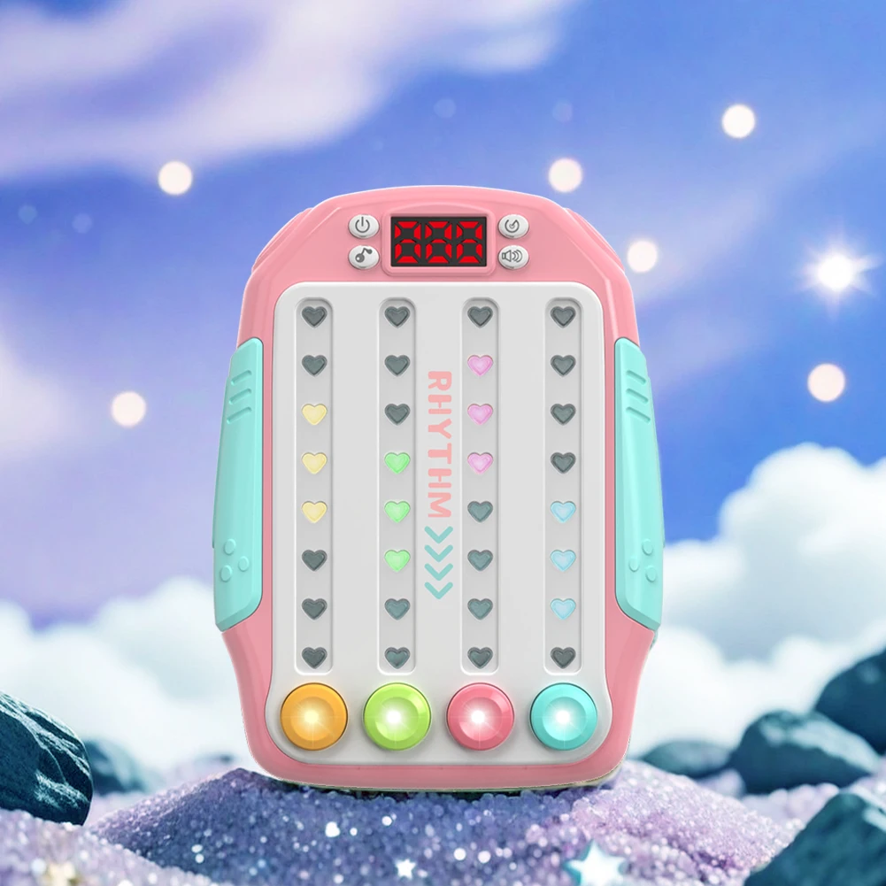 Music-Rhythm-Speed-Push-Game-Eye-Sensory-Console-Children-Toys-Finger ...
