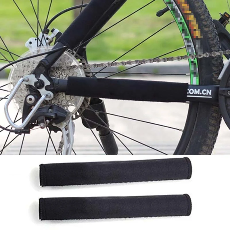 1-2PCS-Bicycle-Chain-Protector-Black-Cycling-Care-Chain-Posted-Guards ...