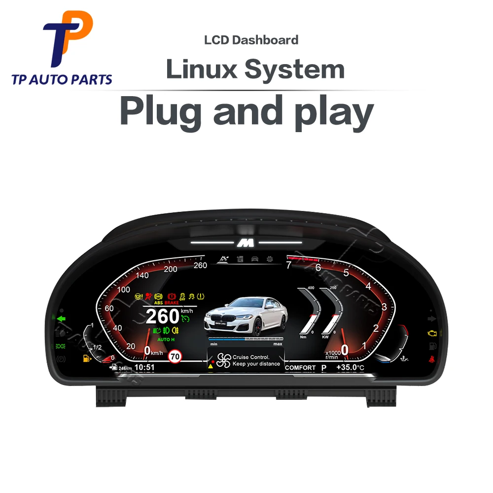 For BMW 5 Series F10 F11 F18 Digital Virtual Cockpit Instrument Gauge ...