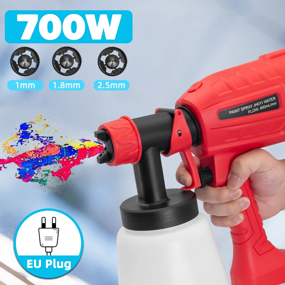 1000ML-Electric-Spray-Gun-High-Power-Paint-Sprayer-Auto-Paint-Pistol ...
