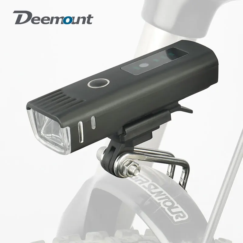 Headlight for Bicycle Handlebar Fork Stem Helmet Quick Mount Front ...