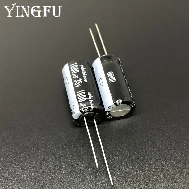 5pcs-50pcs-1000uF-35V-NICHICON-HD-Series-13x25mm-Super-Low-Impedance ...