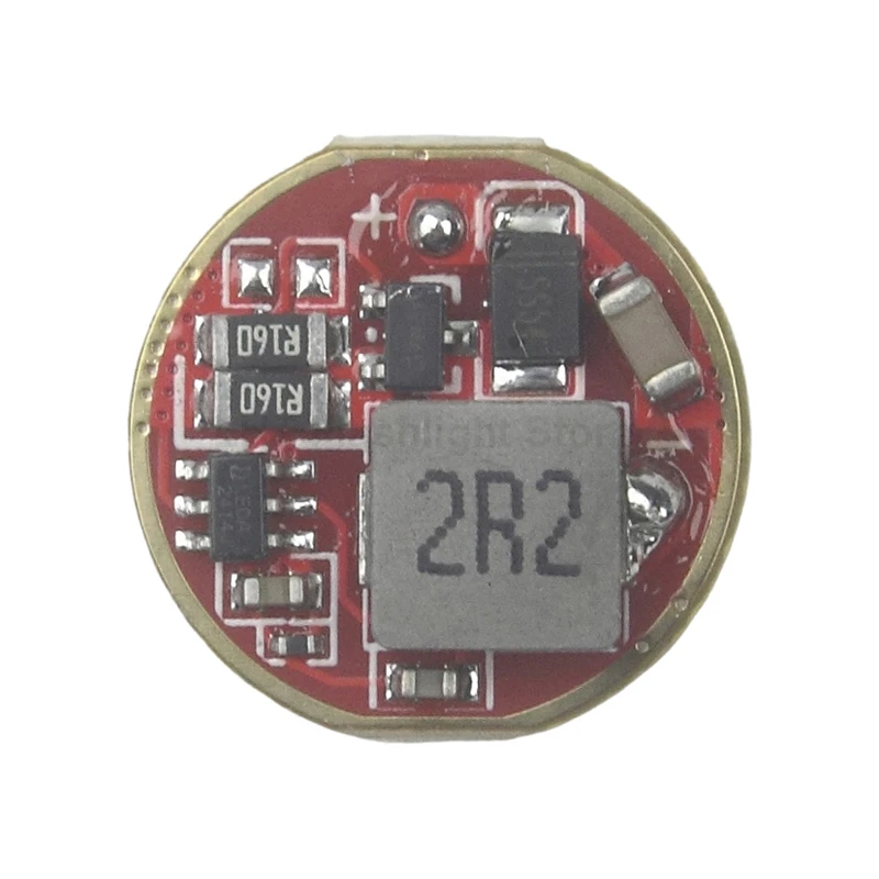 17mm / 20mm 2.8V-12V 1-3 cells 2800mA 3-Mode Buck Flashlight Driver ...