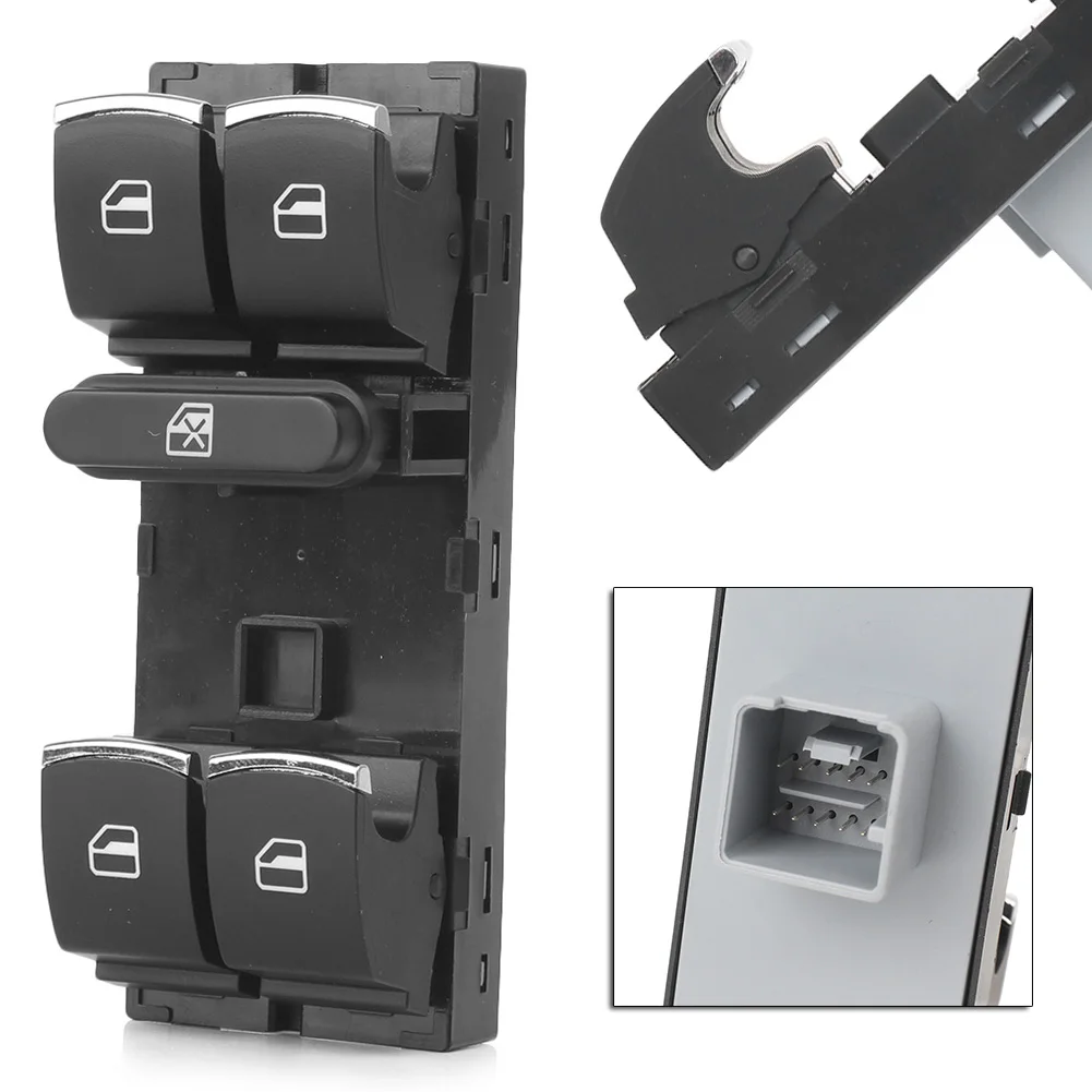 3C8959857 Car Electric Master Driver Side Power Window Switch For ...