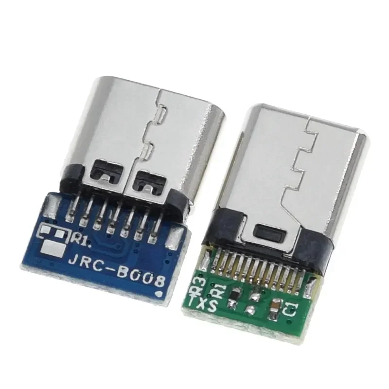 10pcs-USB-3-1-Type-C-Connector-24-Pins-Male-Female-Socket-Receptacle ...