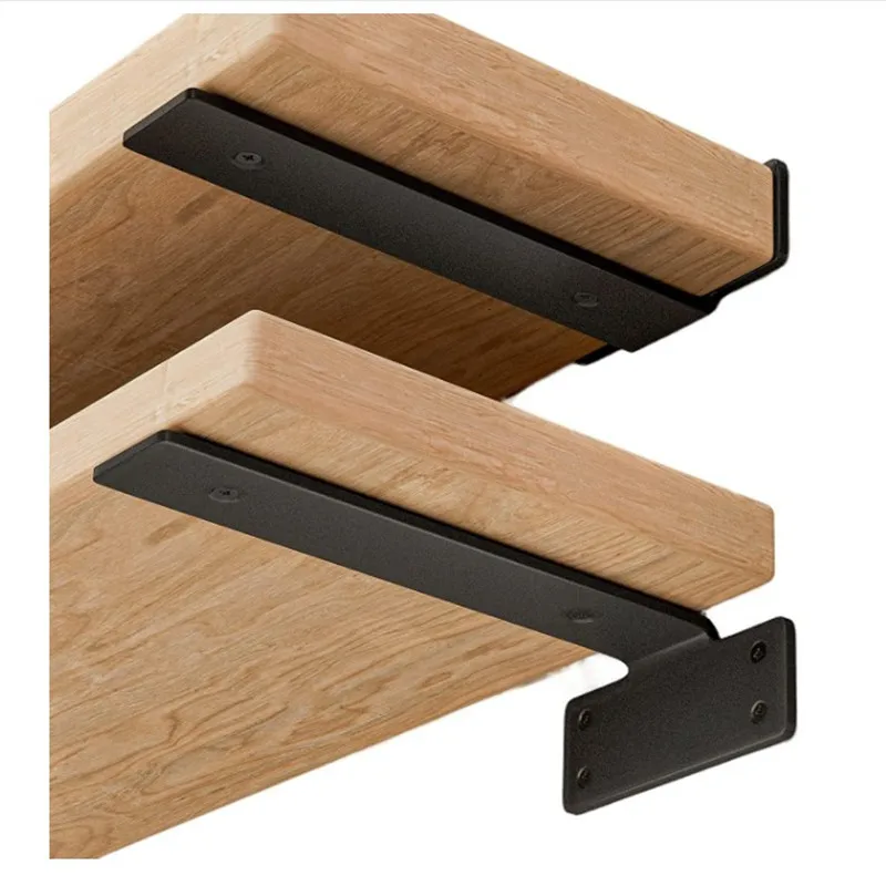1pcs Metal Tall Bearing Capacity Suspended Tripod Brackets Wall Shelf ...