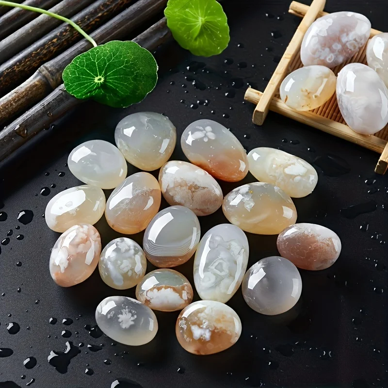 2-3cm-Natural-Cherry-Blossom-Flower-Agate-Tumble-DIY-Aquarium ...