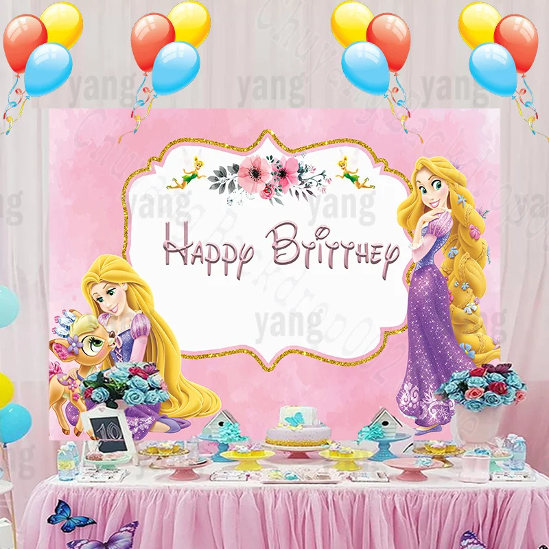 Princess 7th Birthday Background