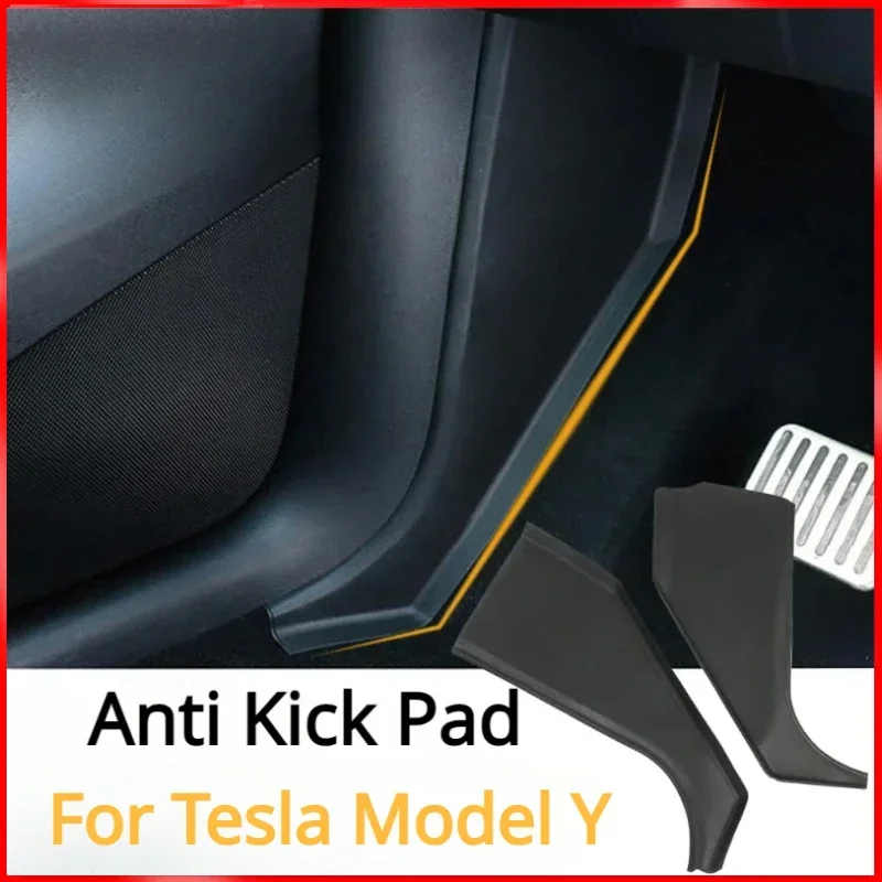 Anti Kick Pad for Tesla Model Y 2021-2023 Front Door Rest Pedal Side ...