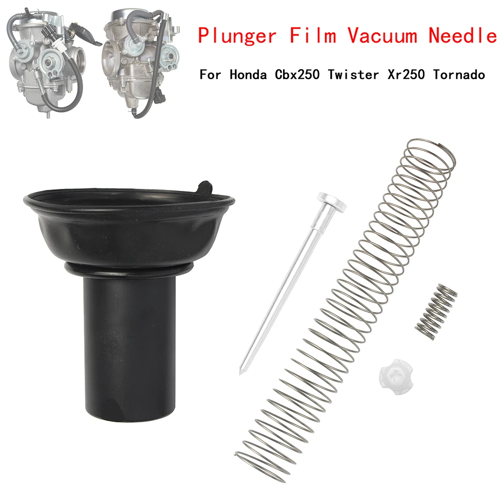 Carburetor-Repair-Kit-Plunger-Film-Vacuum-Needle-For-Honda-Cbx250 ...
